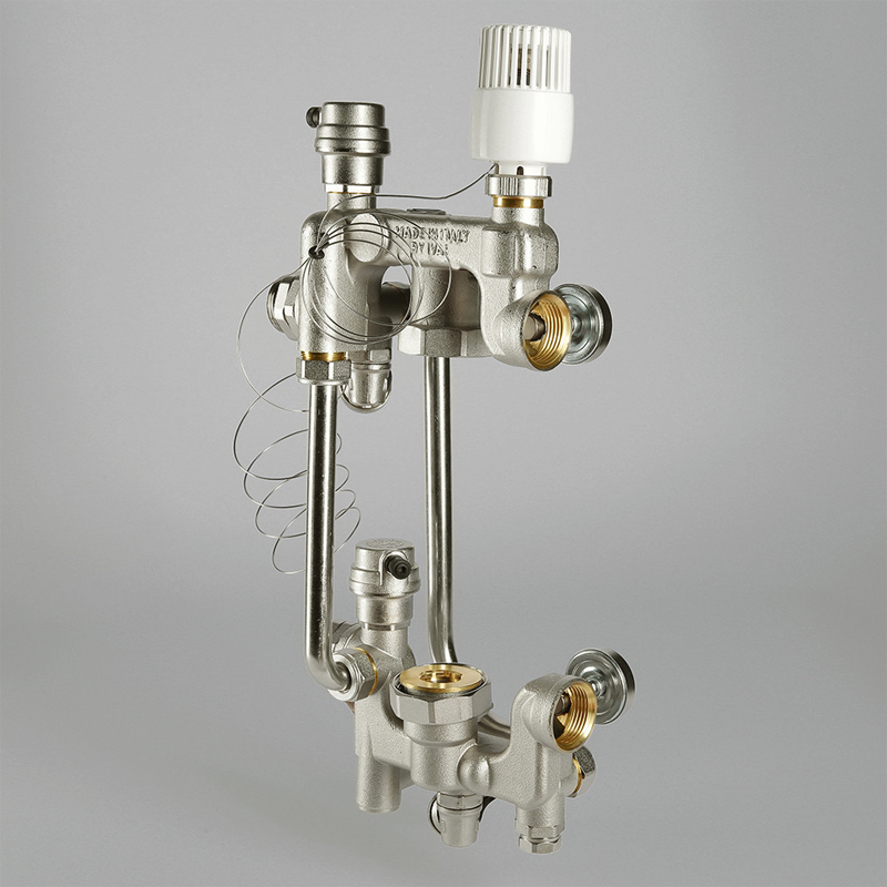 Смесительный узел для теплого пола без насоса VALTEC COMBI купить в Екатеринбурге - «ИнженерПРО»